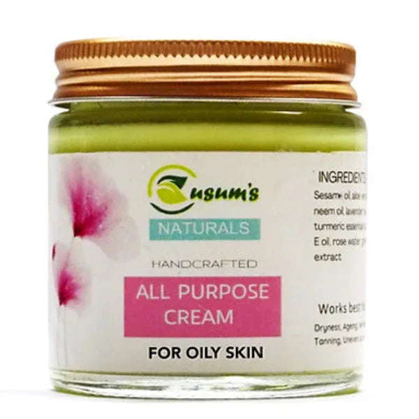 Kusum’s Naturals All Purpose Cream Oily Skin - 100g– Orgoshops