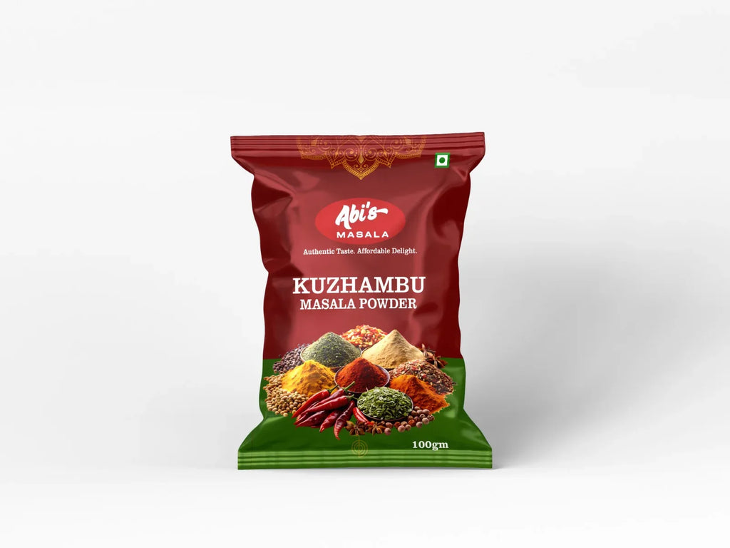 Abi's Masala Kulambu Milagai Thool - 100 g (Pack of 5)– Orgoshops