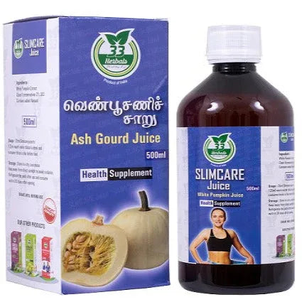 33 Herbals White Pumkin Juice( Ven Poosani) - 500 ml– Orgoshops